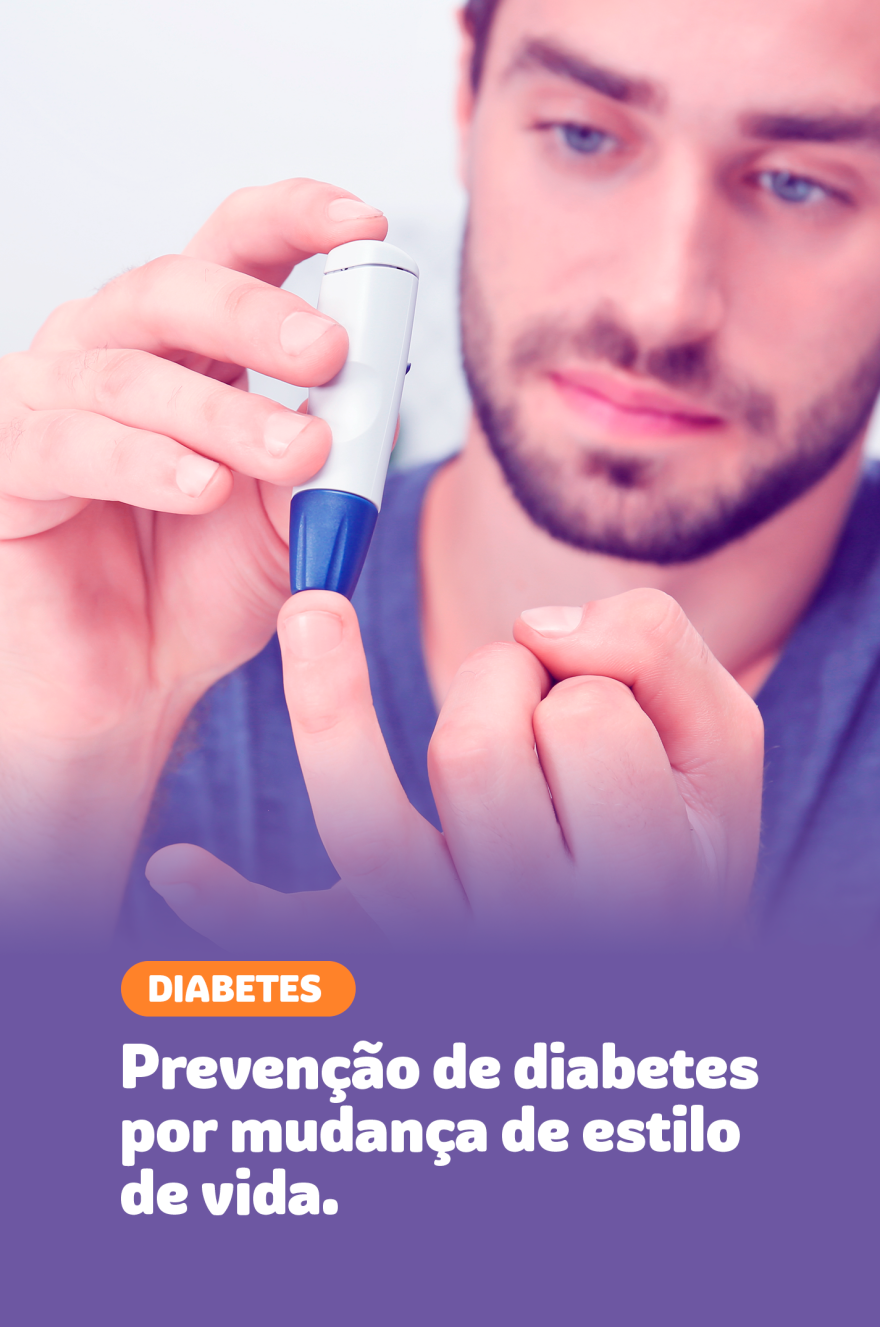 Prevenção de diabetes por mudança no estilo de vida | Haux Brasil